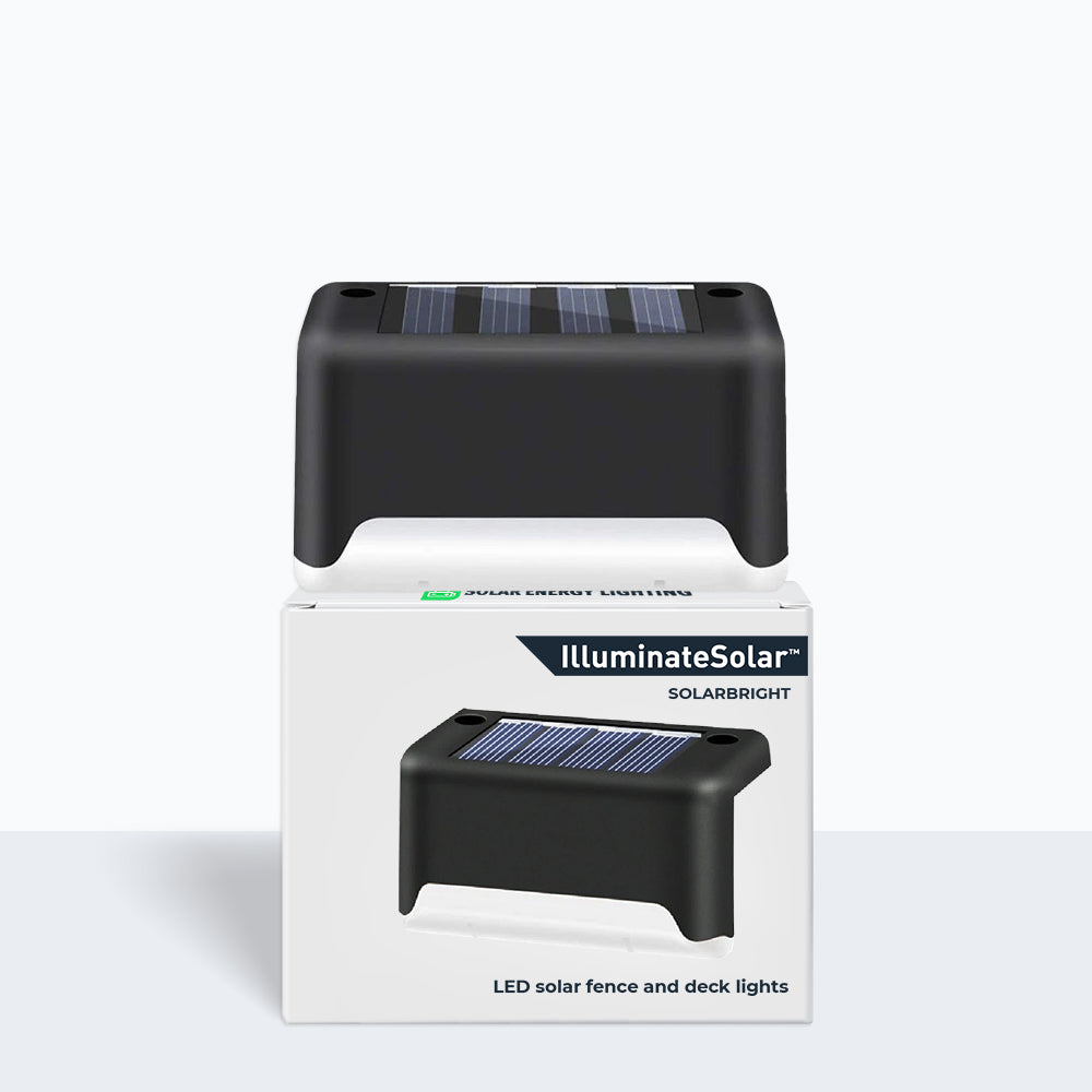 SolarBright™- LED solar fence and deck lights – SolarEnergyLighting