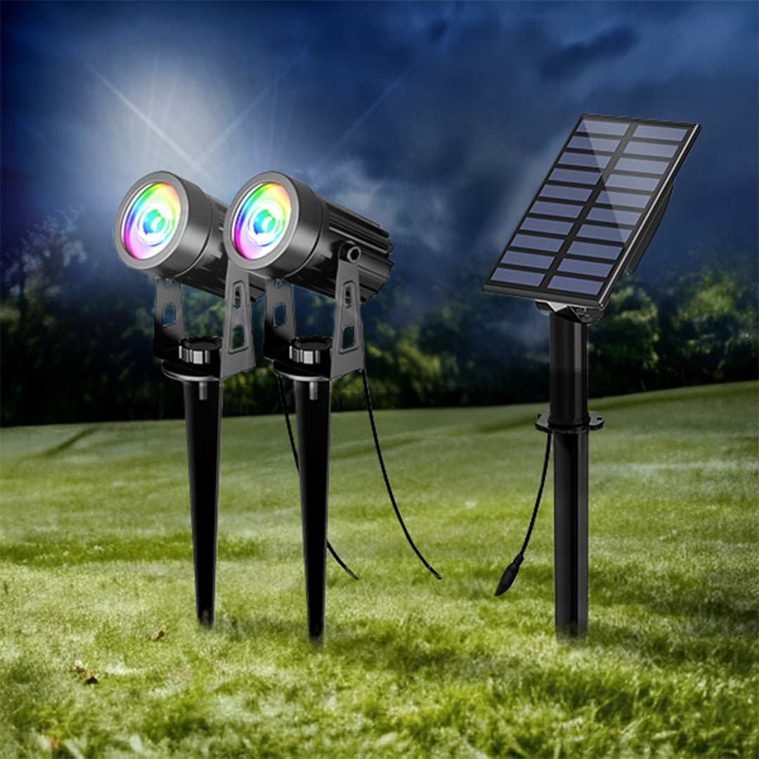 ColourSplash™- Solar RGB Outdoor Spotlights